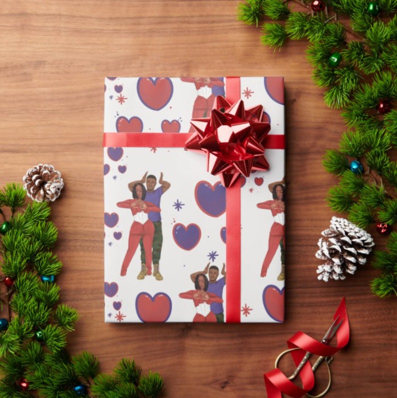 Coleman Love Wrapping Paper - Etsy