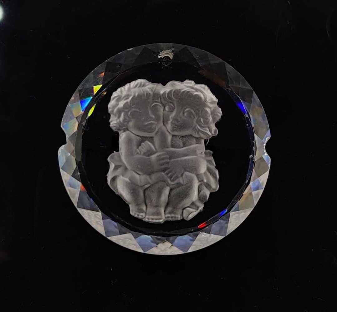 Handmade Crystal Quartz Baby Figures Carvings Gemstone Figurine Crystal ...