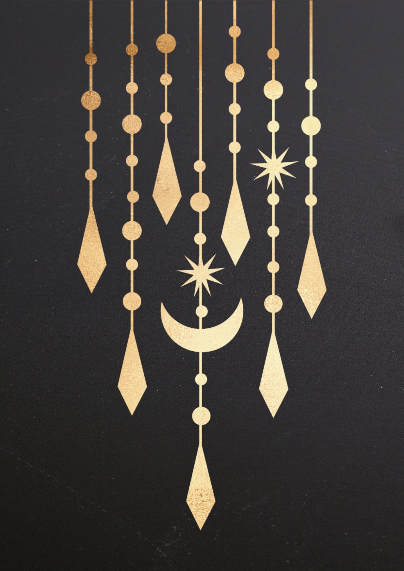 Printable Esoteric Gold Elements Print Esoteric Wall Art - Etsy