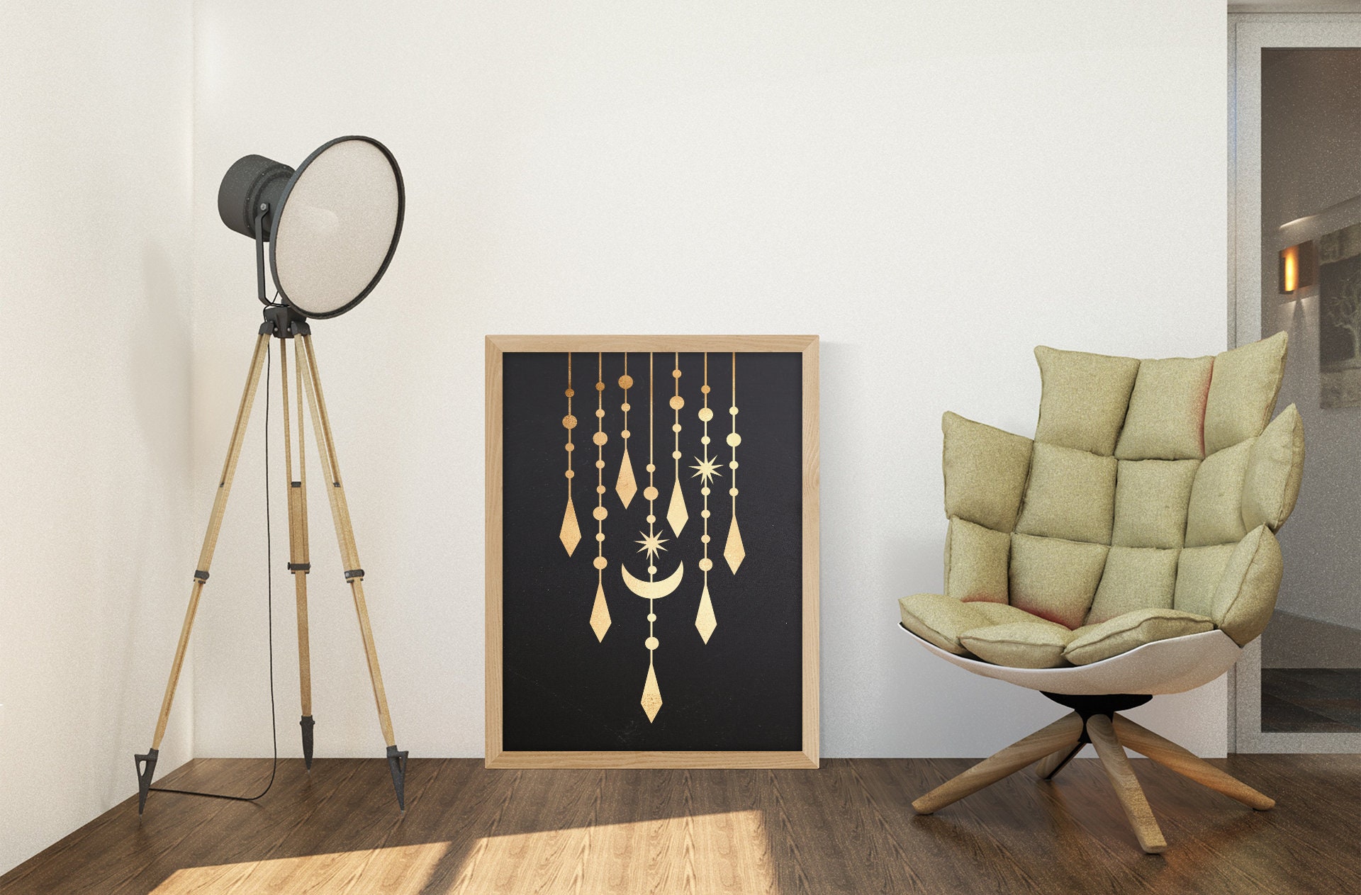 Printable Esoteric Gold Elements Print Esoteric Wall Art - Etsy