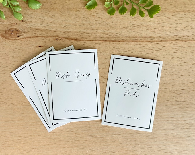 Kitchen Soap Labels. Farmhouse Label. Personalized Label. Waterproof ...