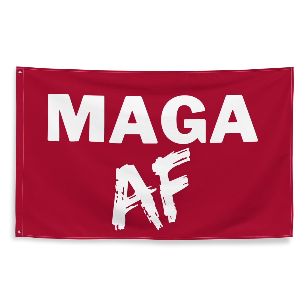 MAGA AF Custom Flag - Etsy