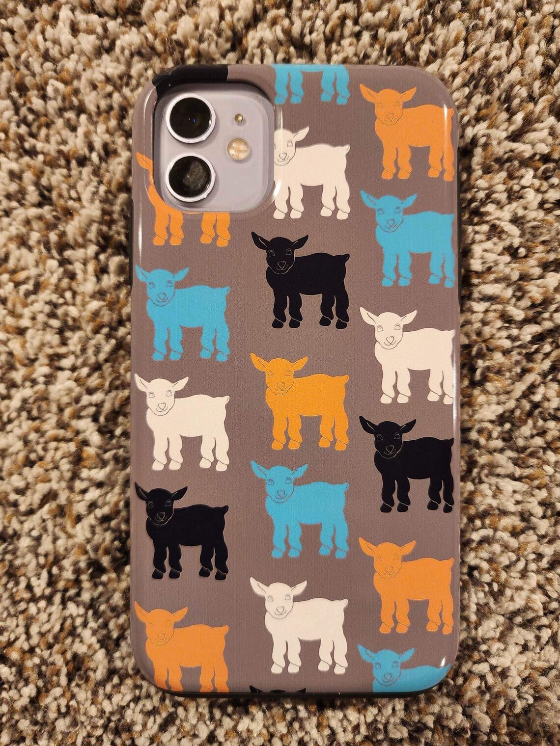 Baby Goat Seamless Pattern, Goat Seamless Pattern, Nigerian Dwarf ...