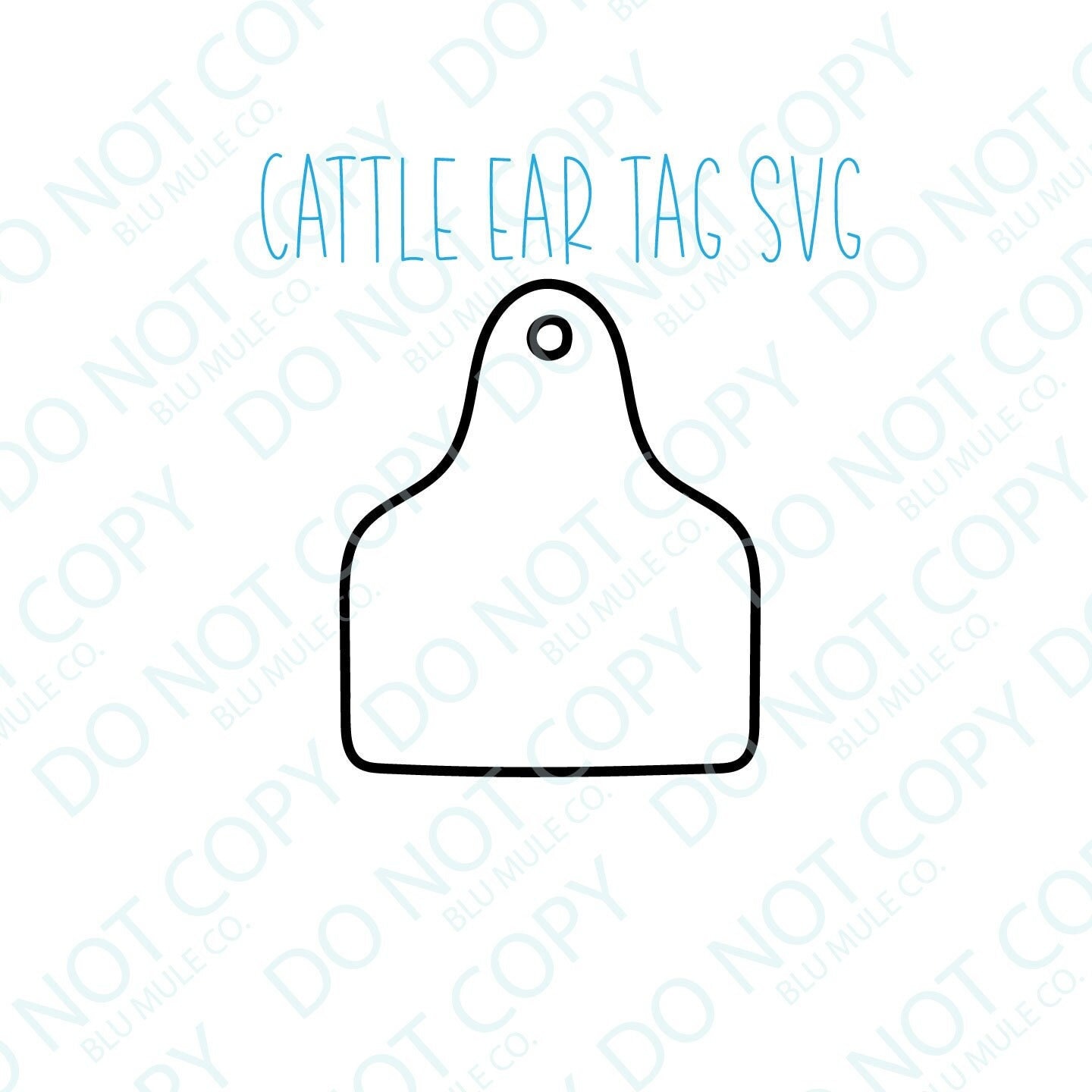 Cattle Ear Tag SVG Cattle Brand SVG Digital Download Svg for Cricut ...