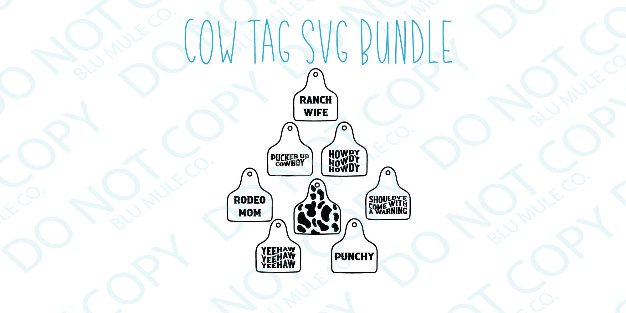 Cow Tag Bundle Svg Cattle Ear Tag SVG Cattle Brand SVG Digital Download ...