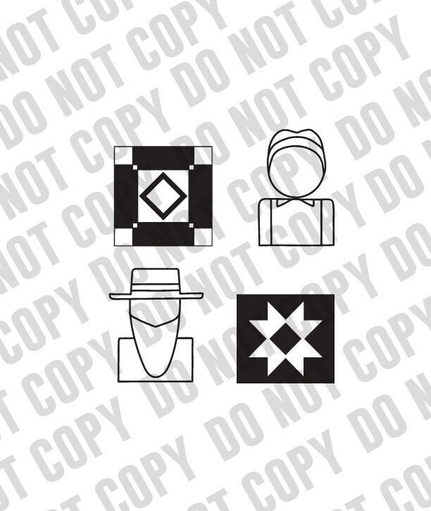 Amish SVG Digital Download Svg Quilt Square Svg Amish People Svg ...