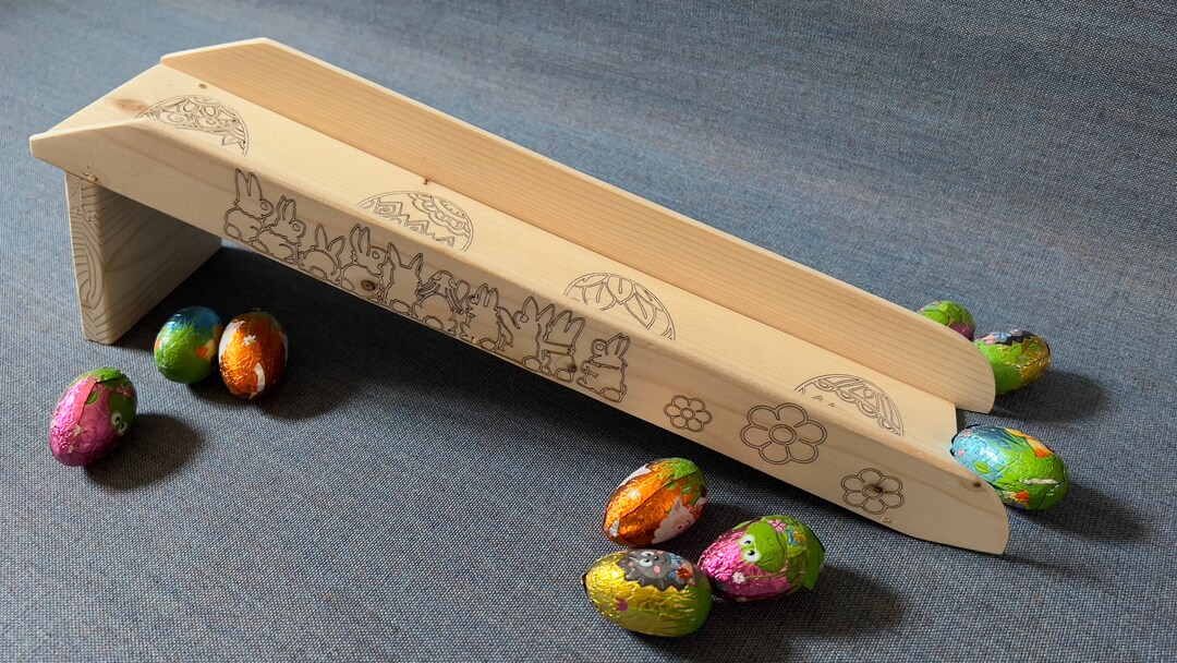 Easter Rolling Ramp Crib, Play Ramp, Easter Egg Rolling Ramp Crib ...