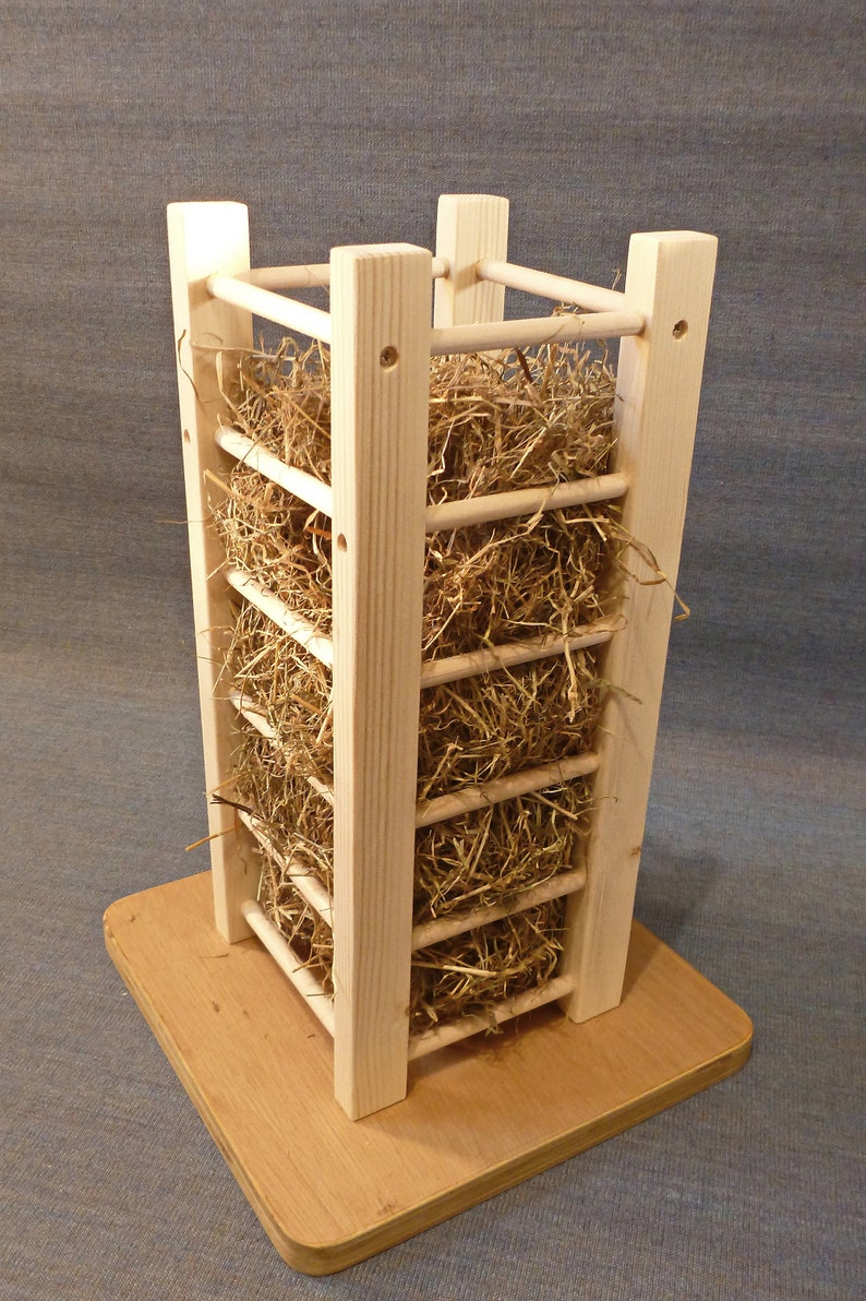 Handmade Freestanding Hay Feeder: Pine Wood Hay Rack - Etsy UK