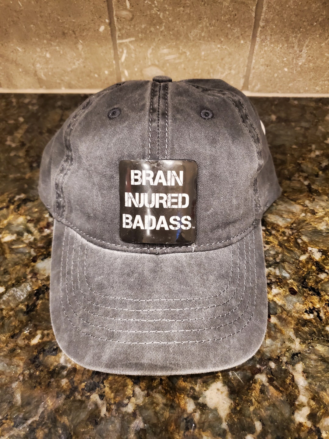 Brain Injured Badass Women Black Baseball Cap - Etsy