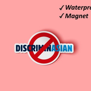 Stop Asian Hate Fridge Magnets Pack | Stop Asian American Hate Magnets ...