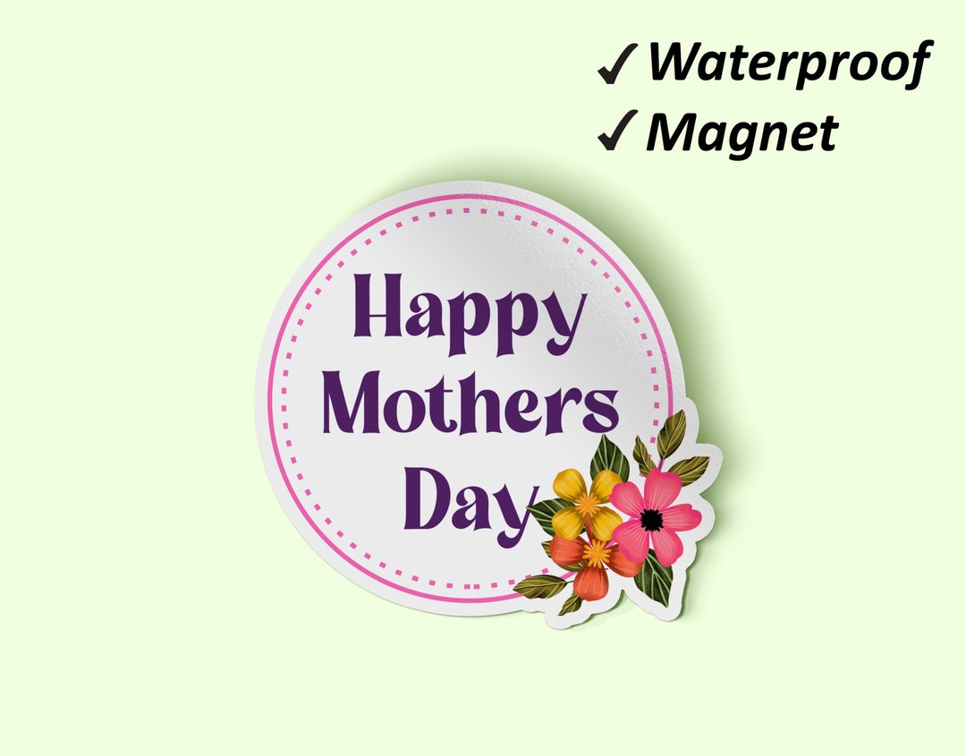 Cute Mother's Day Magnets Pack | Mother's Day Fridge Magnets, Mother's ...
