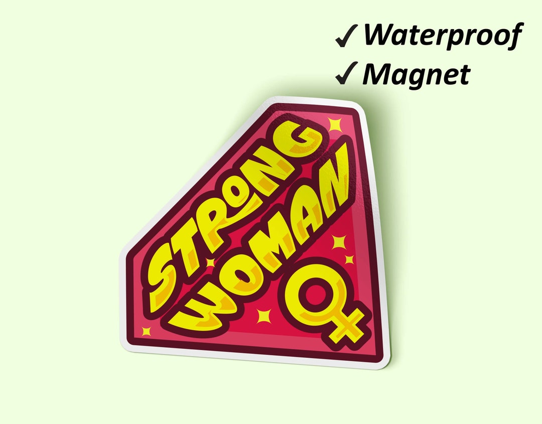 Empowered Woman Magnets Set | Fridge Magnet Set Women's Day Gifts ...