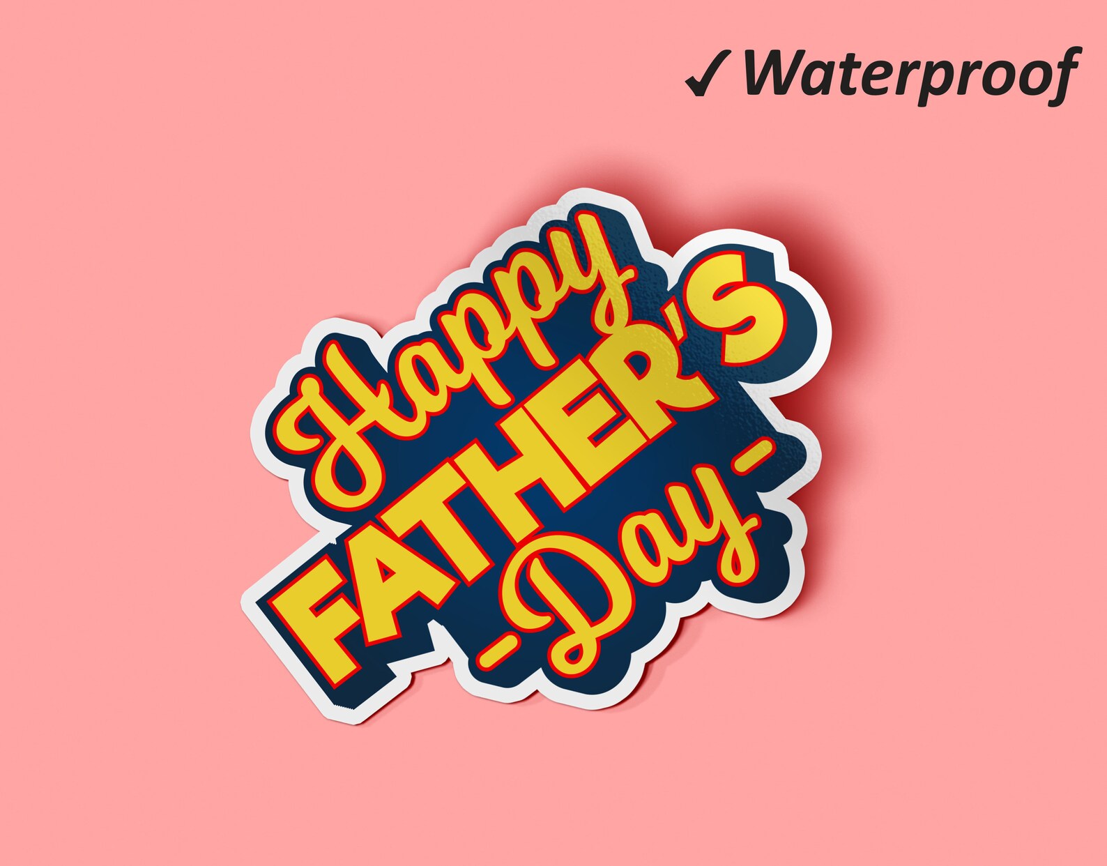 Happy Father's Day Stickers Pack Father and Son Sticker - Etsy