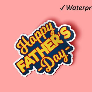 Happy Father's Day Stickers Pack | Father and Son, Sticker Kit ...