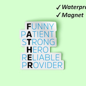 To the Best Dad Magnet Set | Cool Dad, Refrigerator Magnets, Funny ...