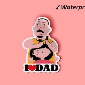 Happy Father's Day Sticker Pack | Dad Gifts, Stickers, Craft Stickers ...