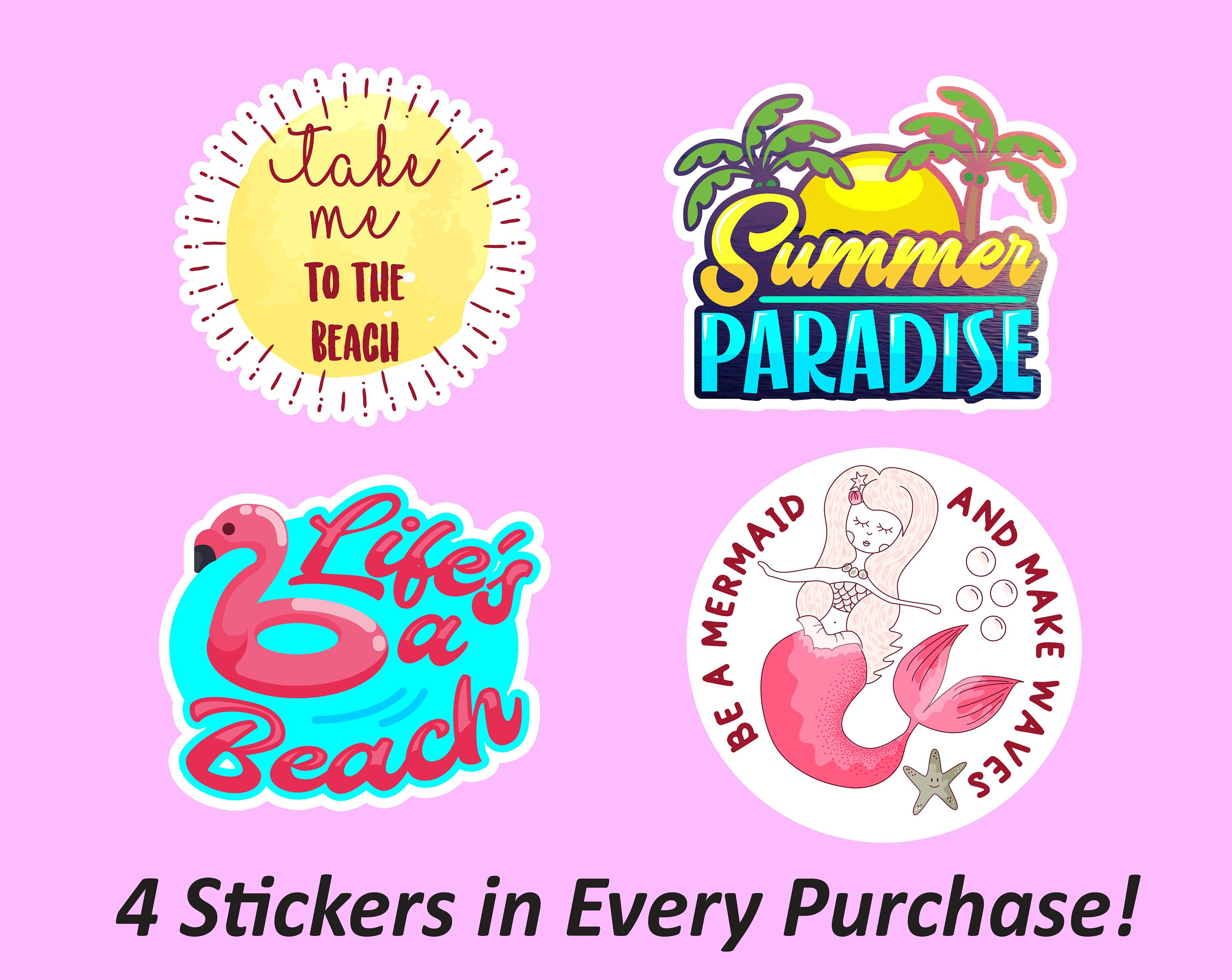 Paper & Party Supplies Paper Waterproof Sticker Laptop Sticker Lake ...