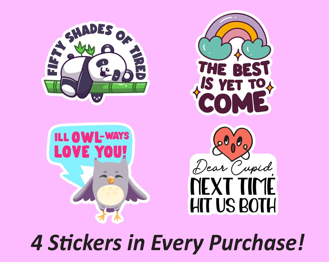 Inspirational Sticker Pack, Sticker Set, Sayings Planner Sticker, Quote ...