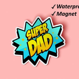 Best Dad Ever Magnet Bundle | Father's Day Gift, for Dad, Fridge Magnet ...