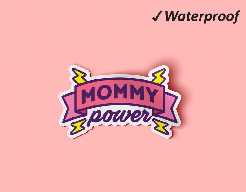 Mommy Power Stickers Bundle Mother's Day Gift Gifts for - Etsy