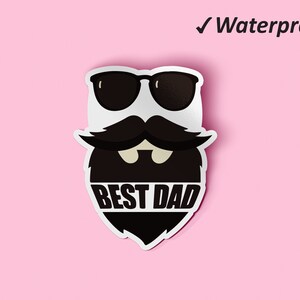Thank You Dad Sticker Pack | World's Best Dad, Car Stickers, Aesthetic ...
