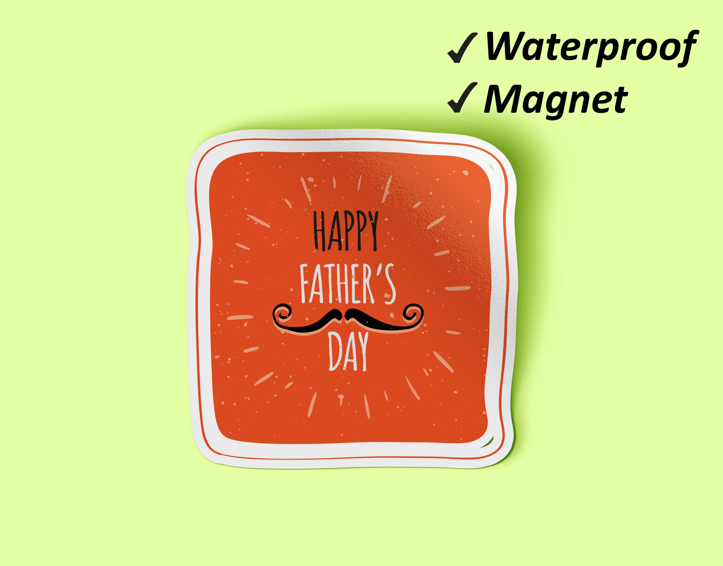 Happy Father's Day Magnet Set Dad Day, Magnets Home Decor, Gift for Dad ...