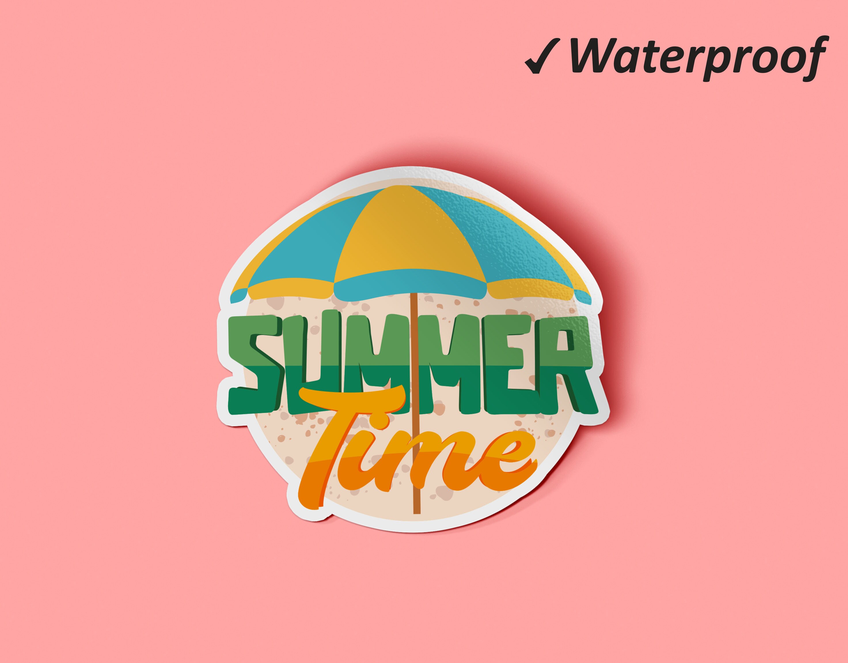Summer Paradise Sticker Pack Beach Theme Sticker Book - Etsy
