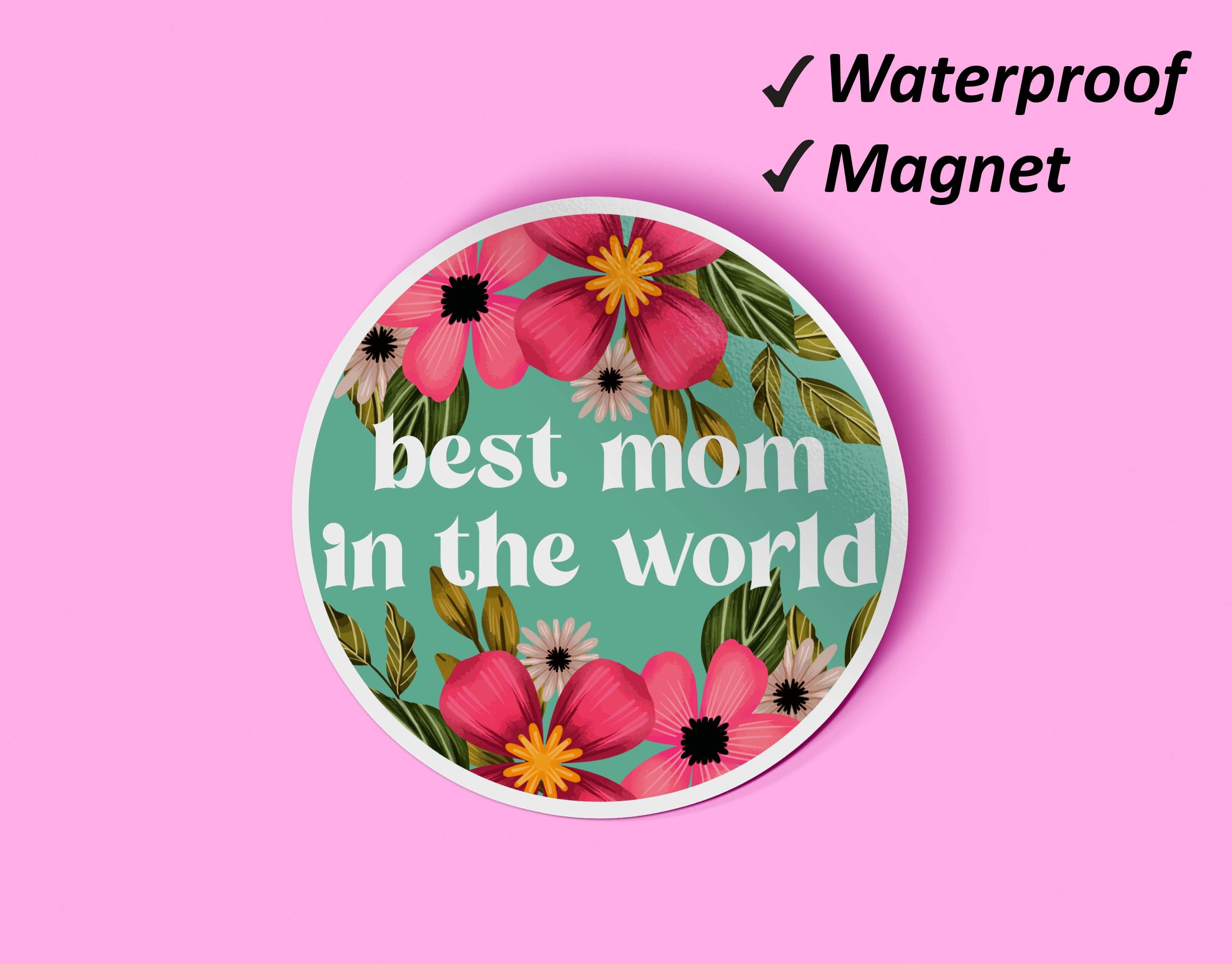 Danke Mutter Magnete Set Beste Mama überhaupt Auto-Magnete | Etsy