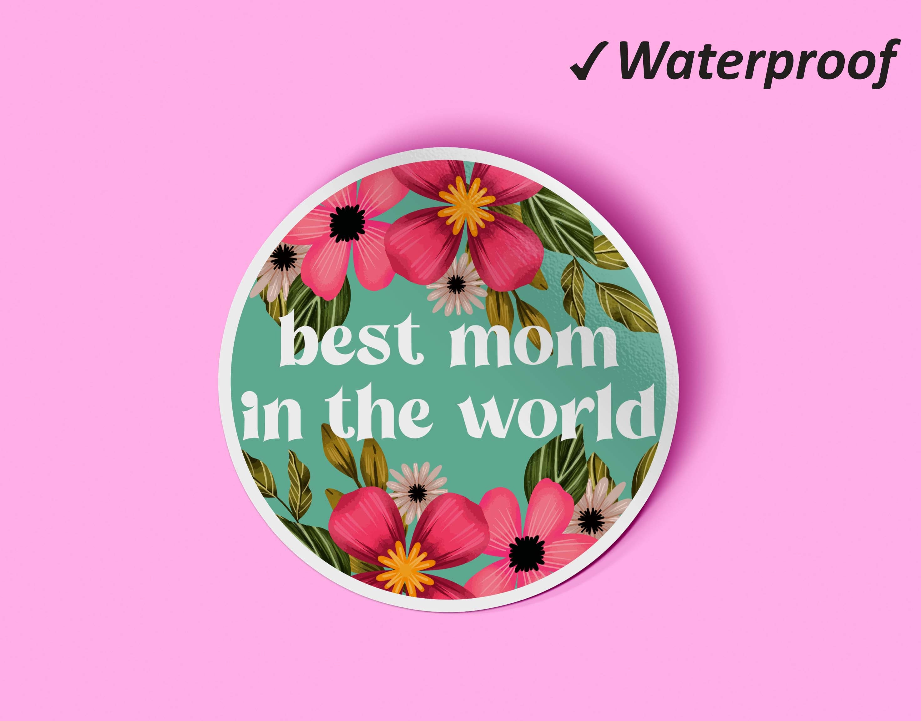 Love You Mom Sticker Set Gift for Mother New Mom Gift - Etsy