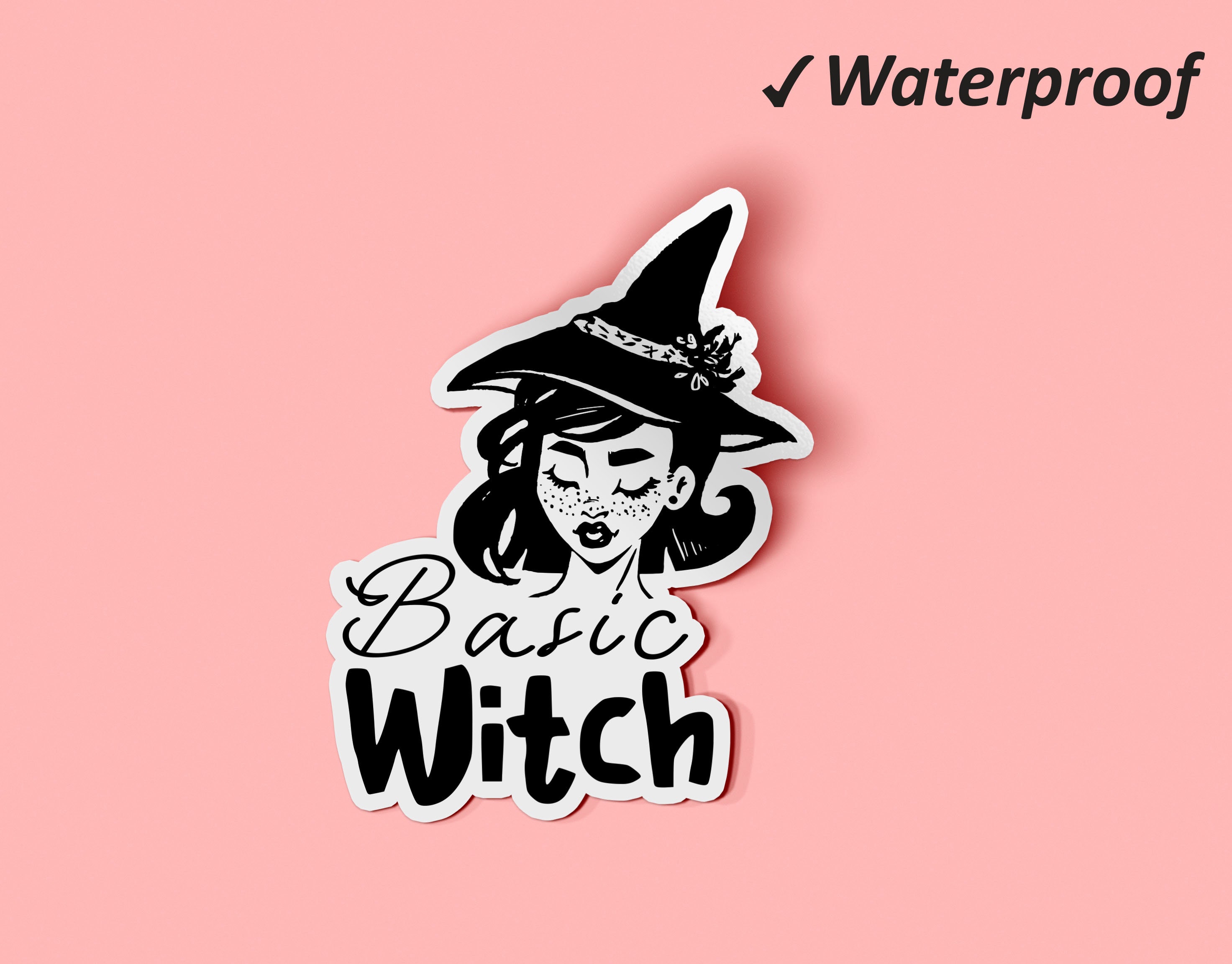 Basic Witch Sticker Pack Girl Power Sticker Journal - Etsy