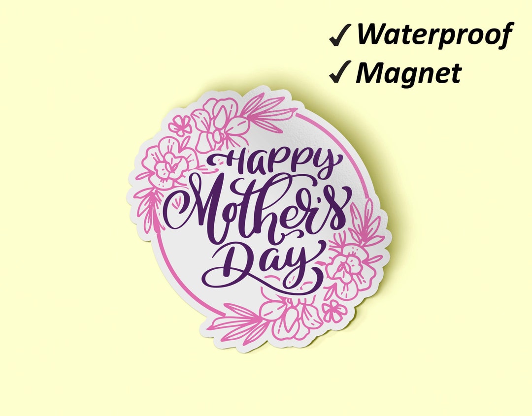 Happy Mom's Day Magnet Bundle | Mother's Day Fridge Magnets ...