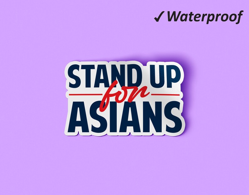 Stop Asian Hate Stickers Bundle Stop Discrimination | Etsy