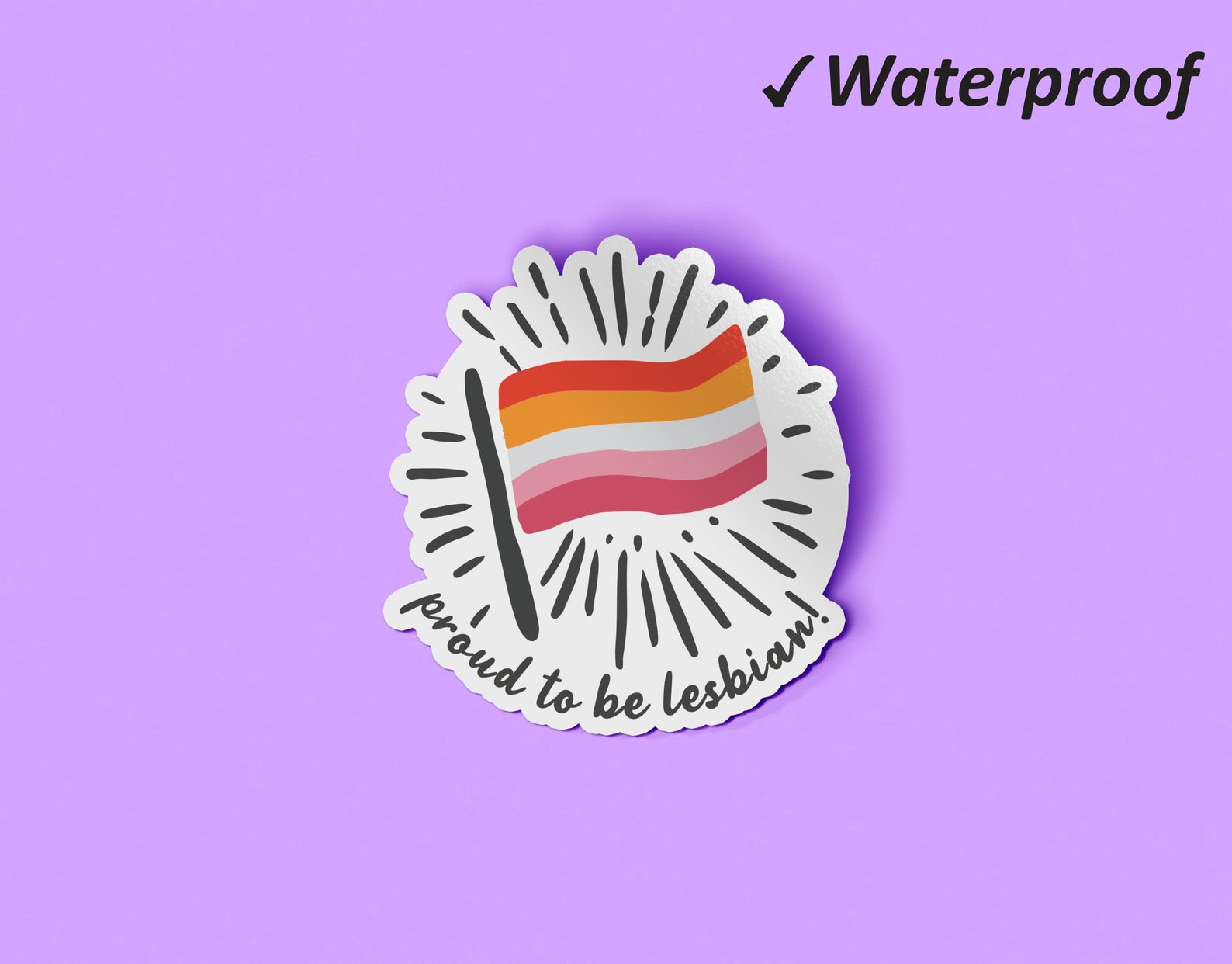 Be Proud Stickers Bundle Love Not Hate Vinyl Sticker | Etsy