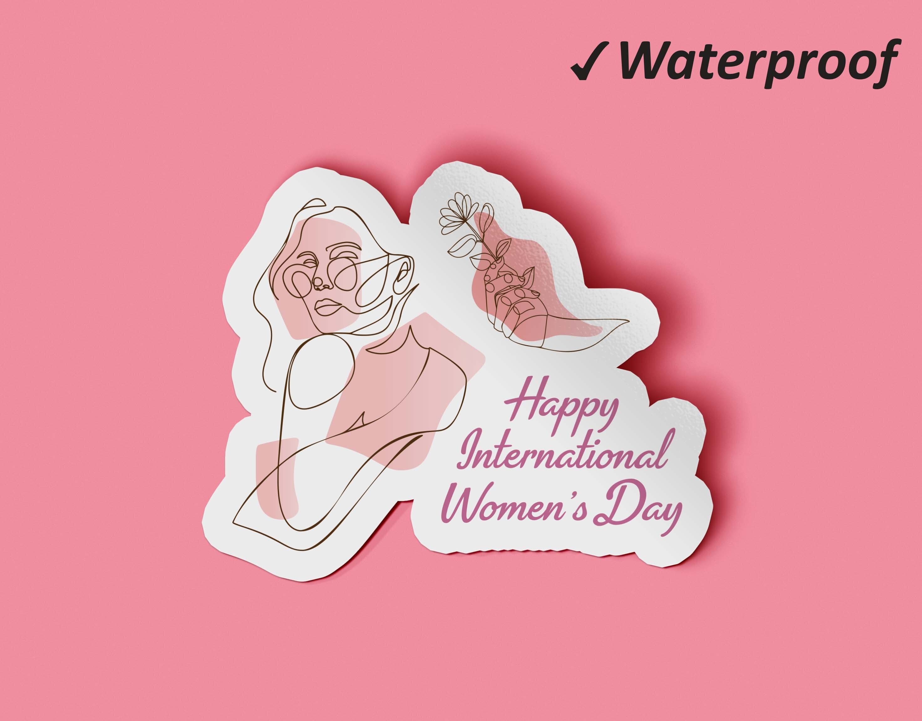 Women's Day Sticker Pack Girl Power Stickers Women - Etsy