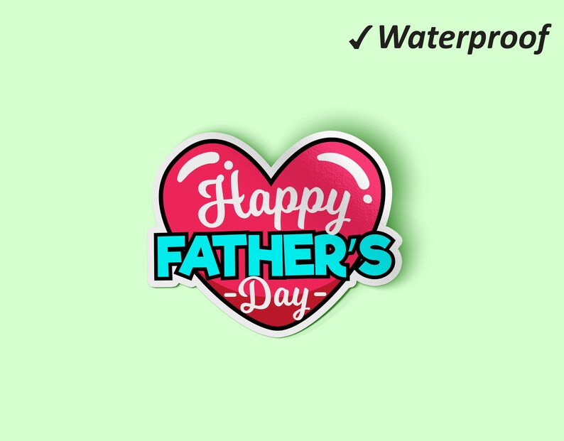 Happy Father's Day Sticker Pack Dad Gifts Stickers - Etsy