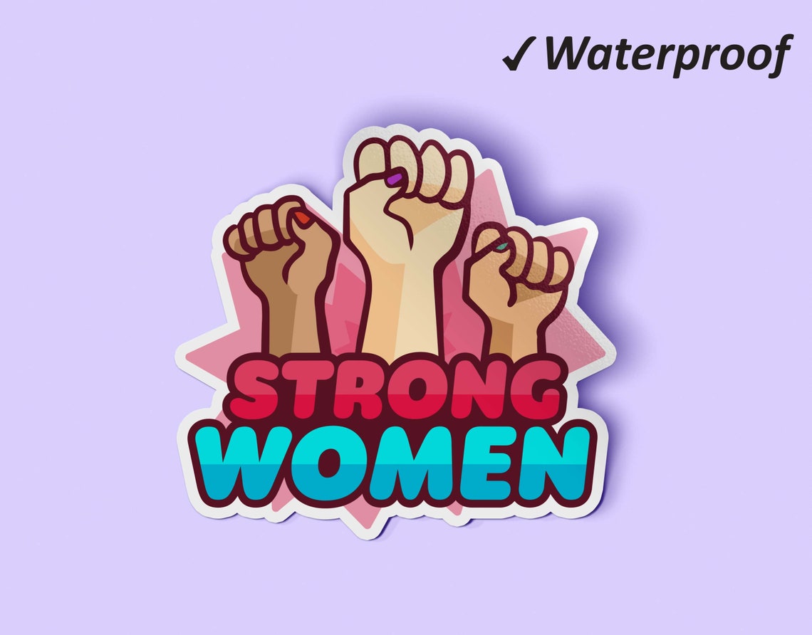 Strong Women Sticker Bundle Women Empowerment Stickers - Etsy UK