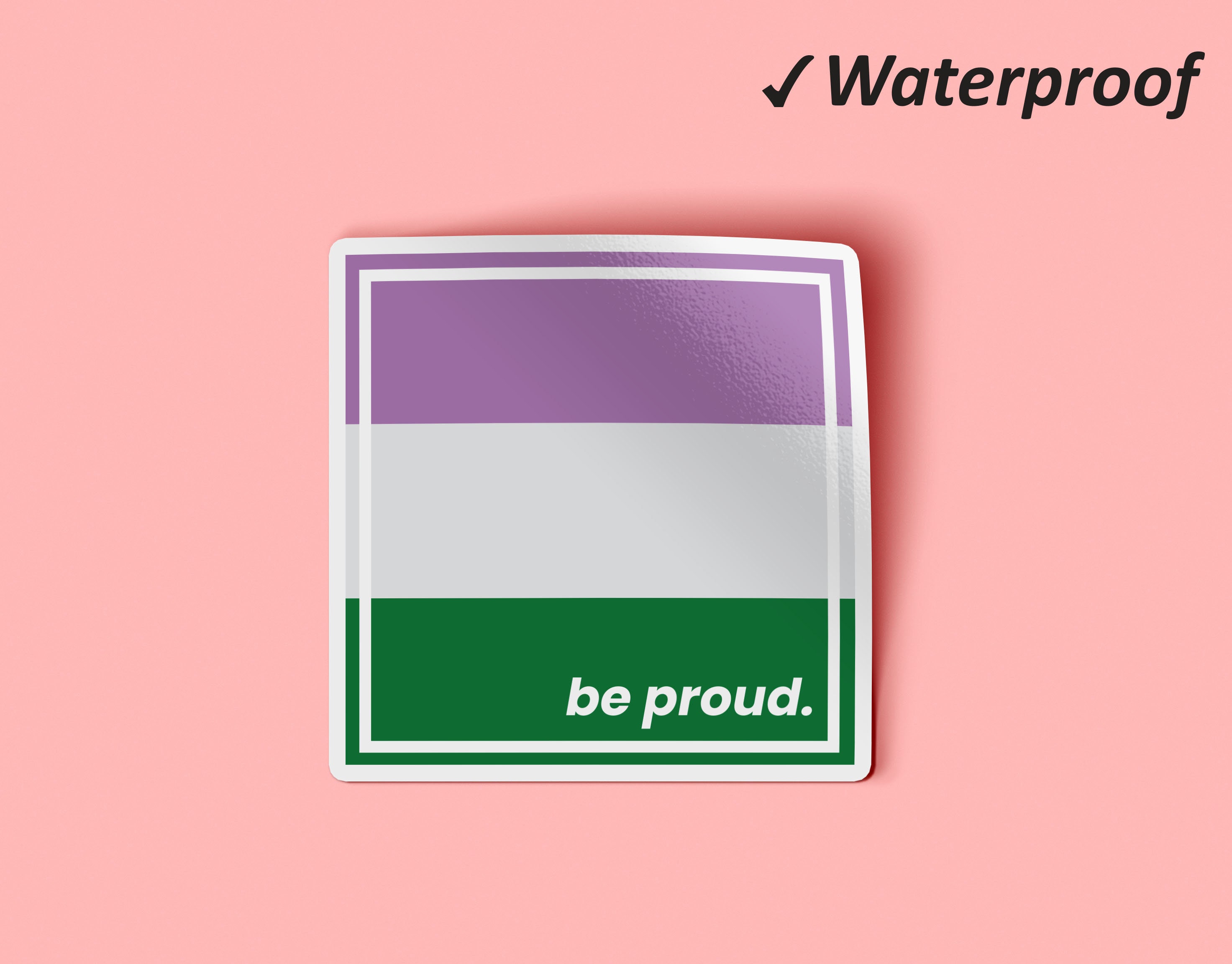 Be Proud Pride Sticker Set / Pride Flag, Love Is For Everyone ...