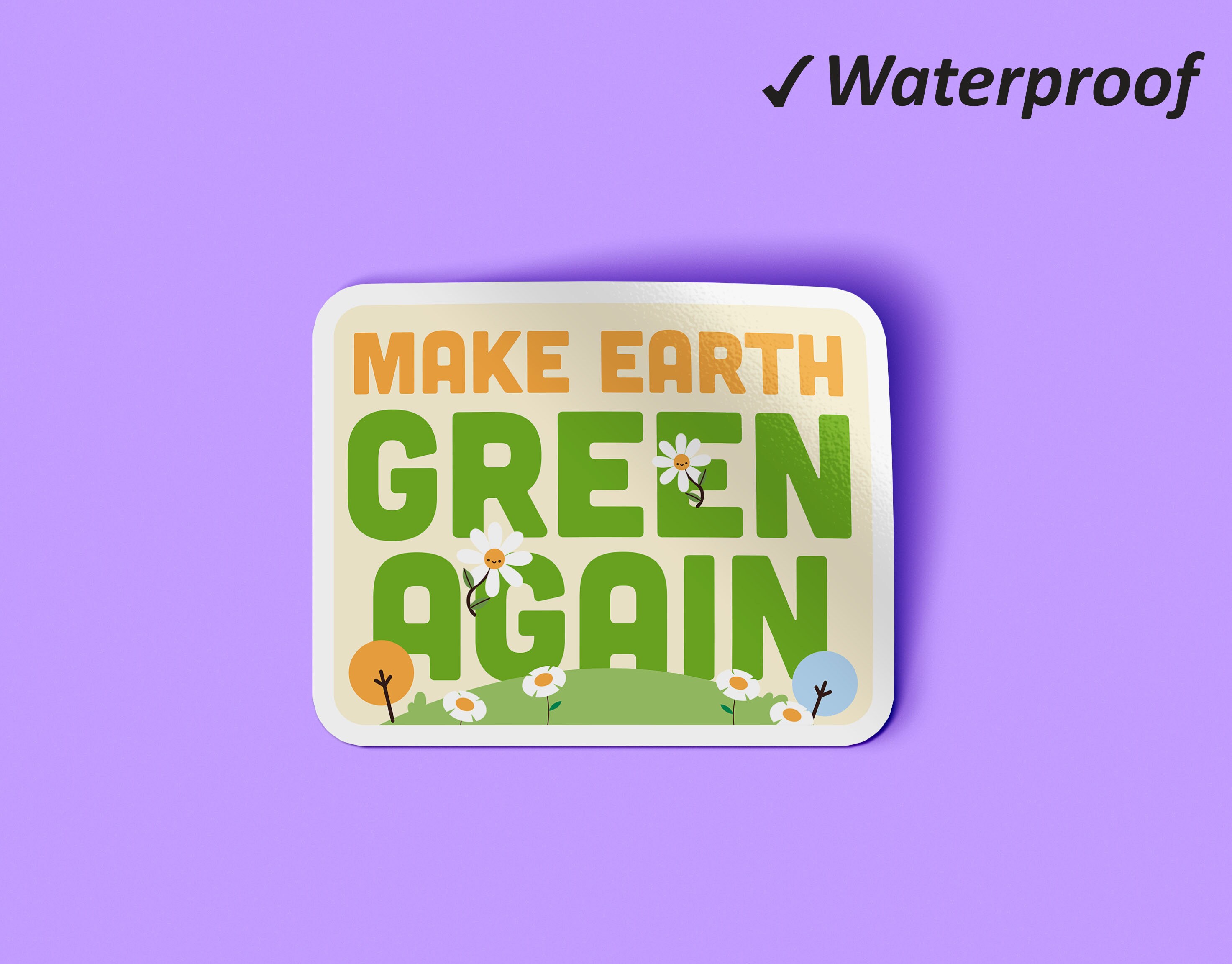 Earth Day Sticker Save the Bees Sticker Save the Planet - Etsy