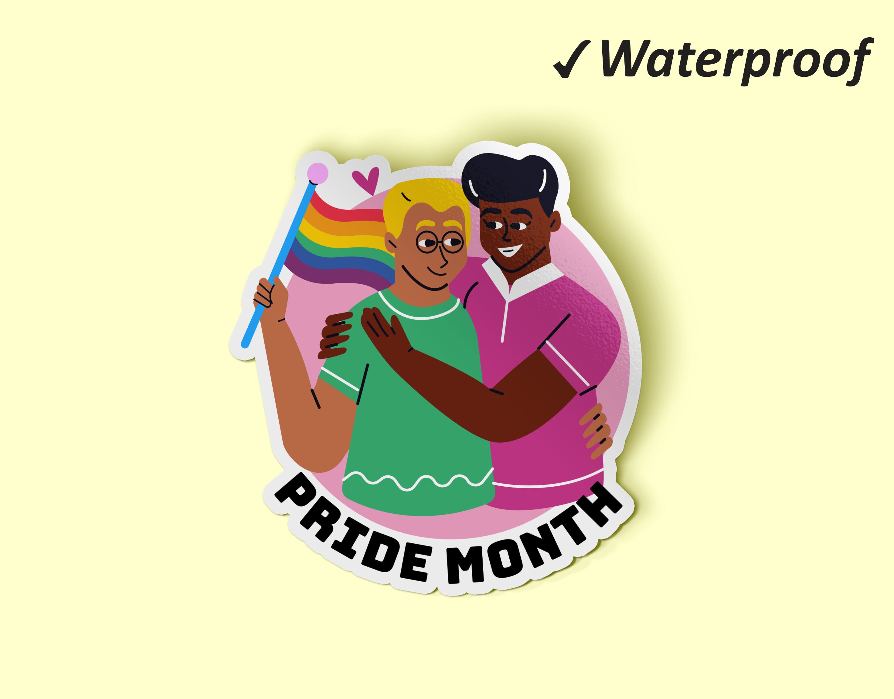 Proud To Be Gay Sticker Pack / Pride Stickers Pegatinas - Etsy España