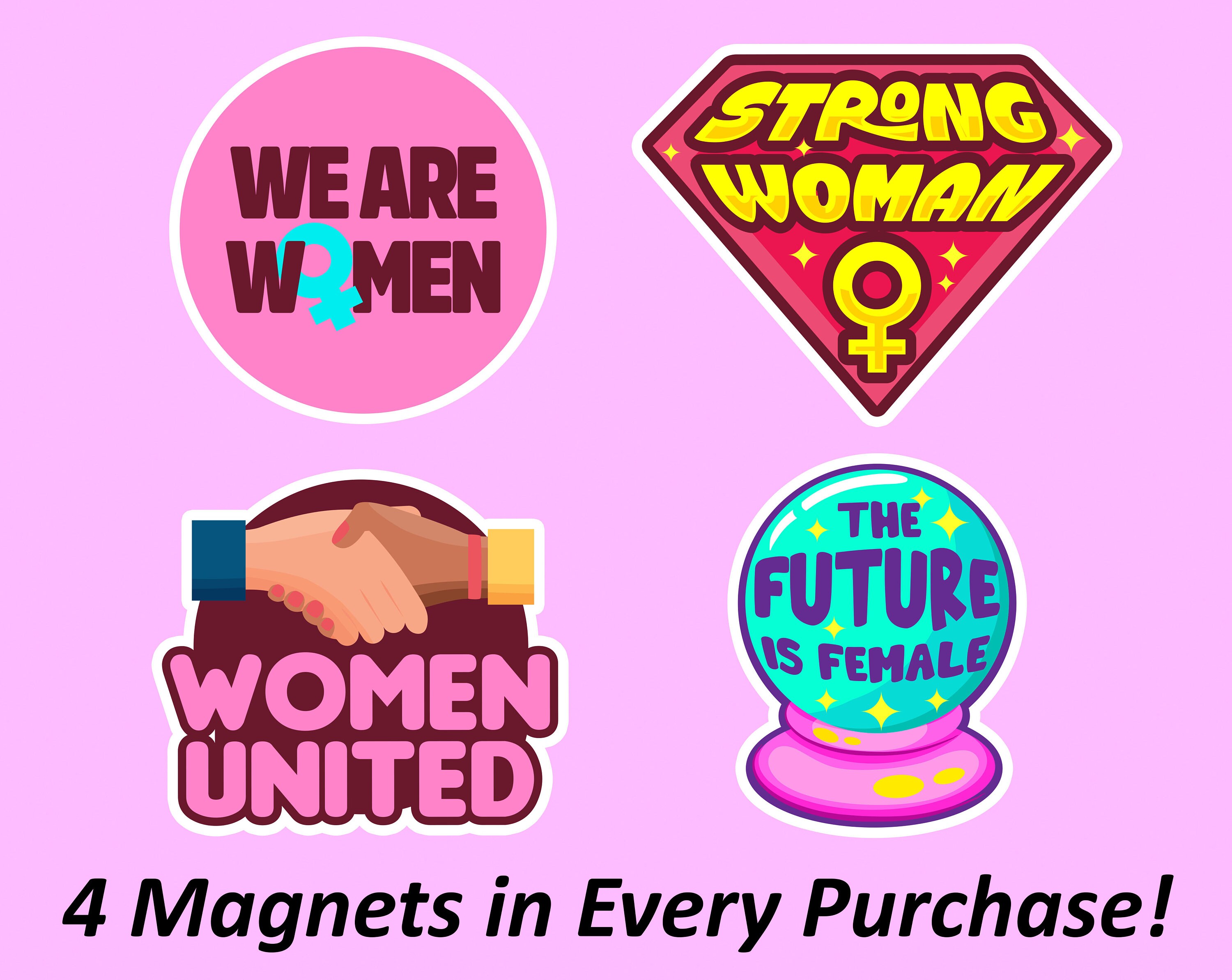 The Future is Female Magnet Pack Girl Power Auto Magnete - Etsy.de