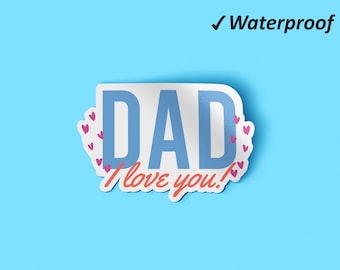 Best Dad Ever Sticker Set Father's Day Gift, for Dad, Car Stickers ...