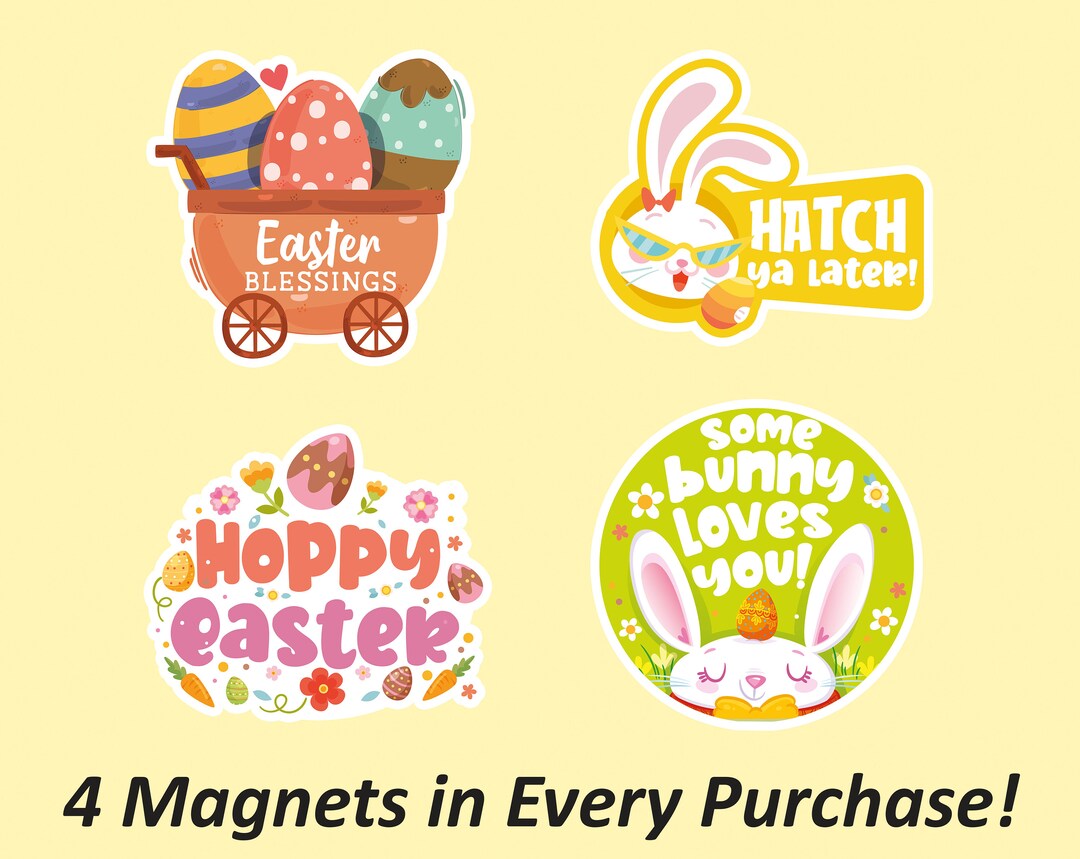 Egg Magnet | Easter Fridge Magnet, Magnet Pack, Car Magnet, Easter ...