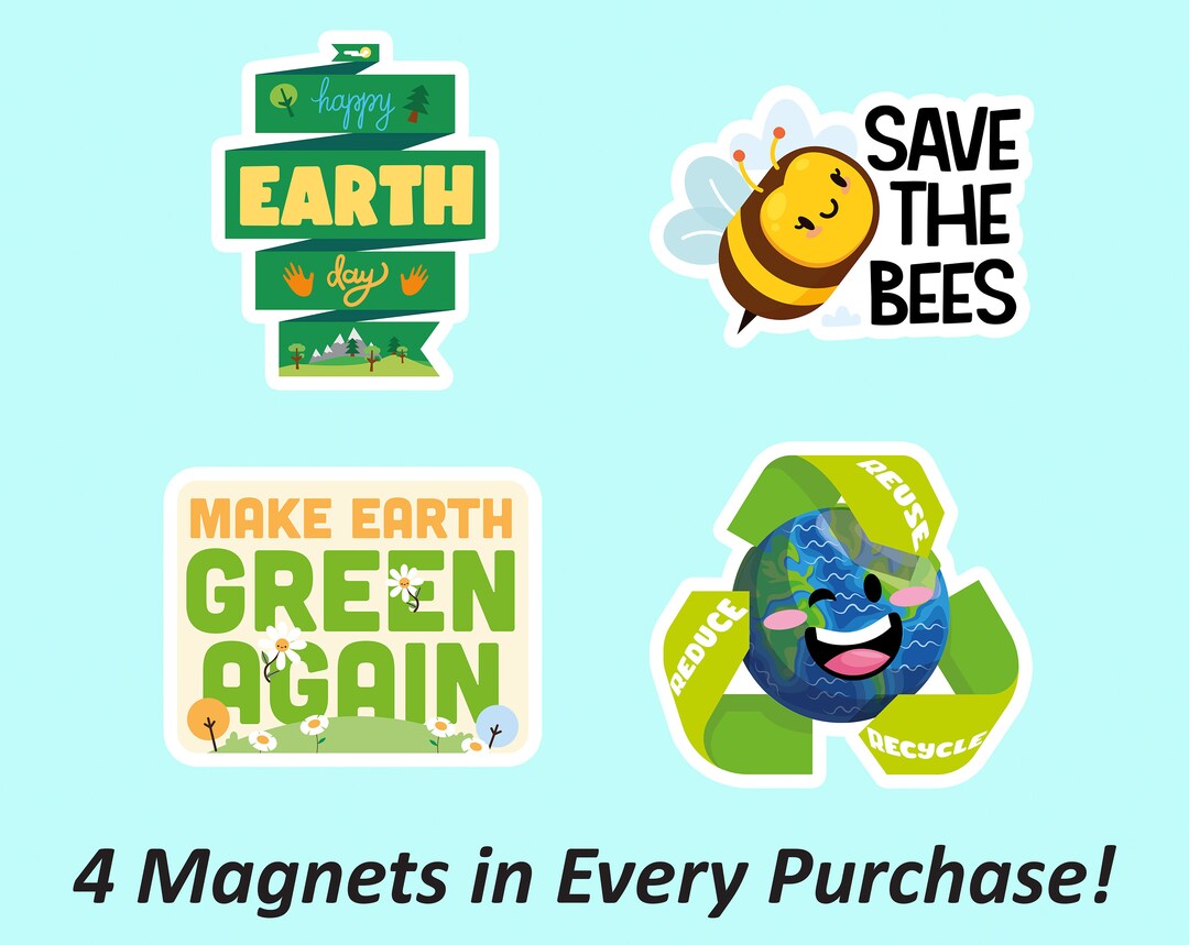 Earth Magnet | Nature Magnet Decor, Magnet Pack, Love Mother Nature ...