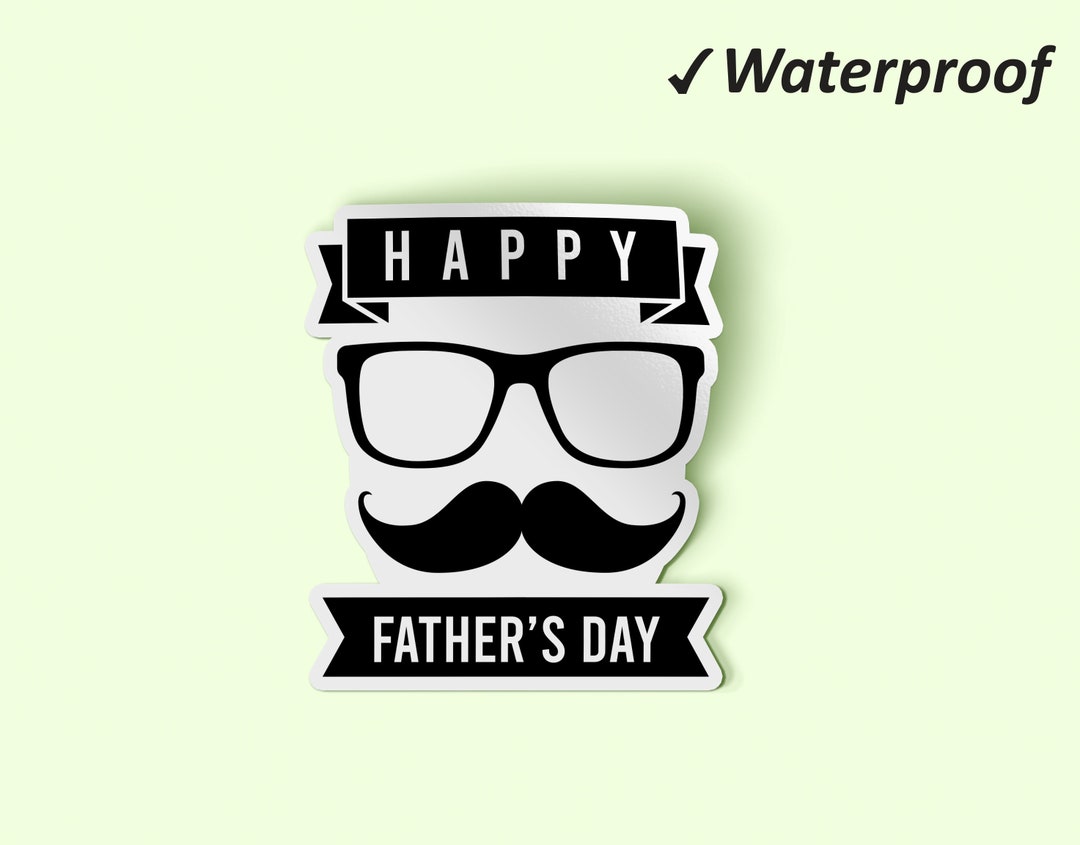 Happy Father's Day Sticker Set | Father's Day, Dad Gifts, Waterbottle ...