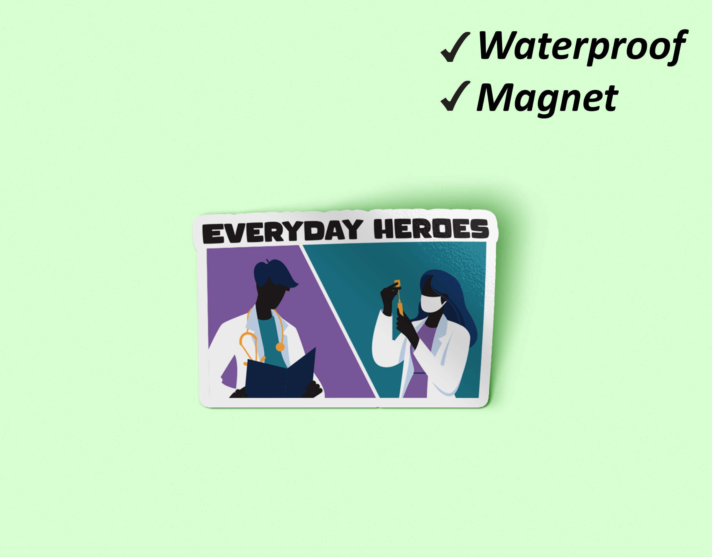 Nursing Magnets Medical Magnets Health Care Workers - Etsy