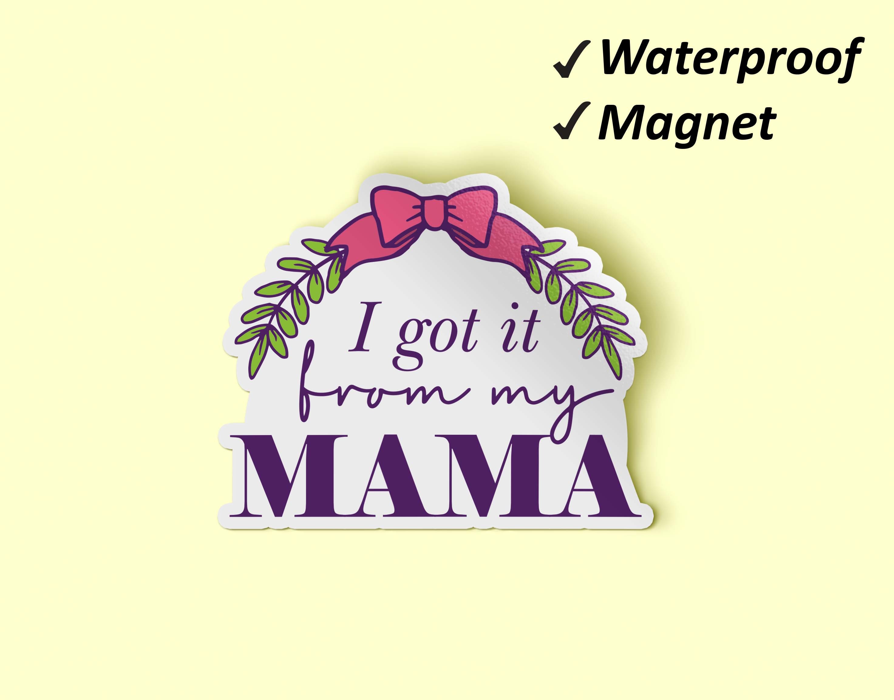 Gesegnete Mama Magnete Set Geschenke für Mama Kühlschrank | Etsy