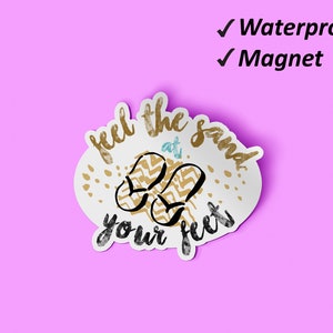 Life's A Beach Magnet Bundle | Office Magnets, Summer Themed, Beach ...