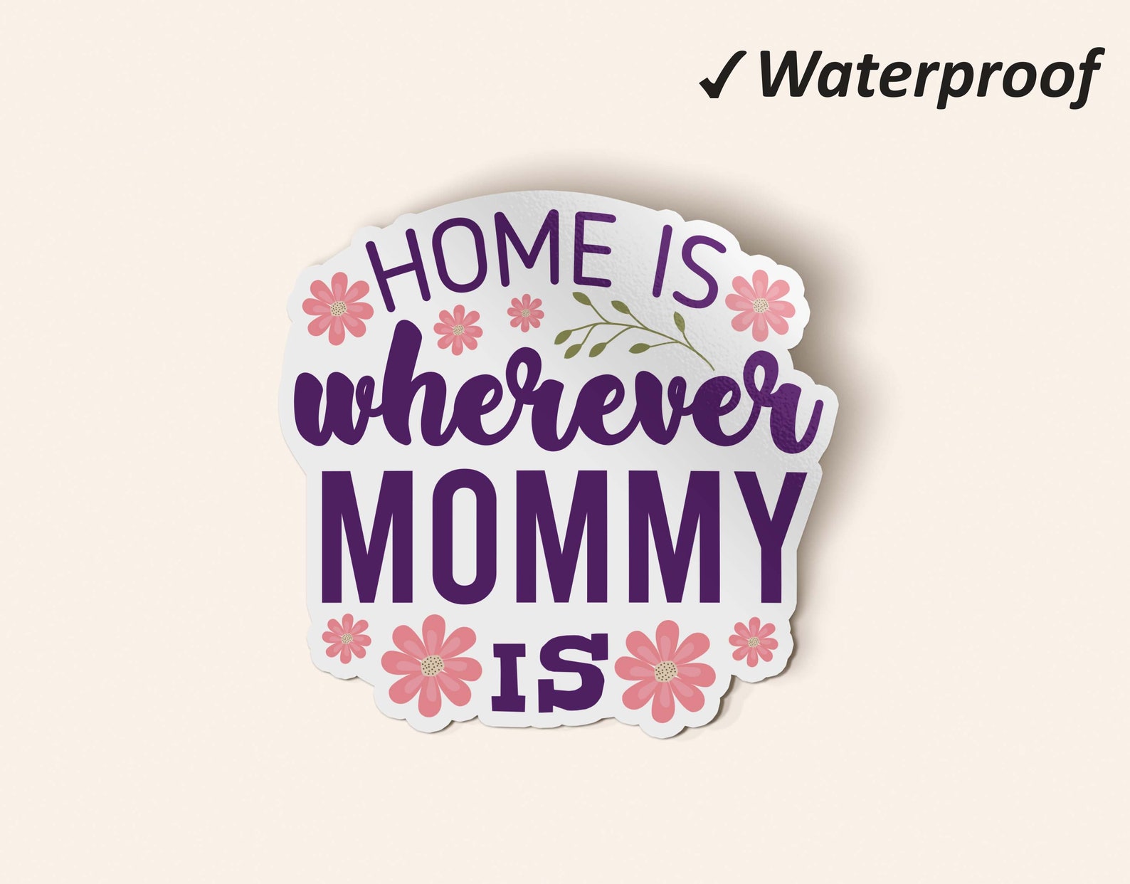 Mommy is Home Stickers Set Mother's Day Gift Bumper - Etsy