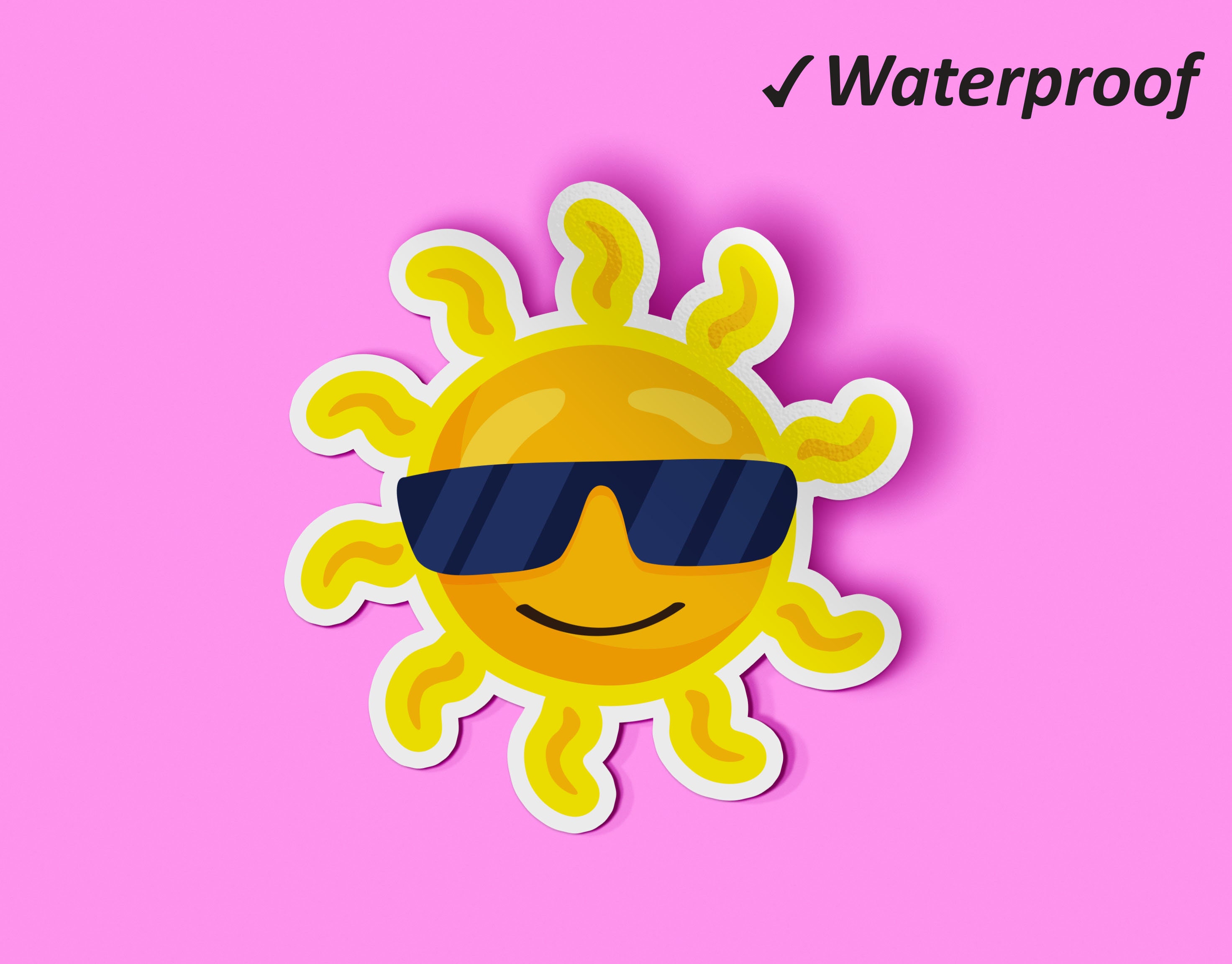 Summer Vibes Sticker Pack Aesthetic Stickers Beach Art - Etsy