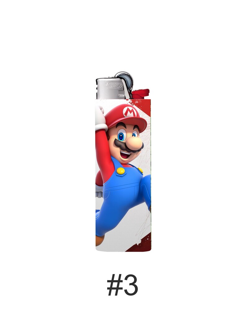 Custom Bic Lighters Cartoon Characters - Etsy
